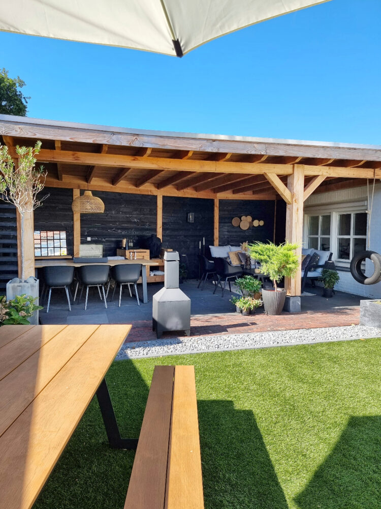 Zelf een douglas overkapping bouwen - Homefreak.nl